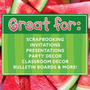 Watermelon Clipart Collection - Watermelon Alphabet Numbers Symbols ...