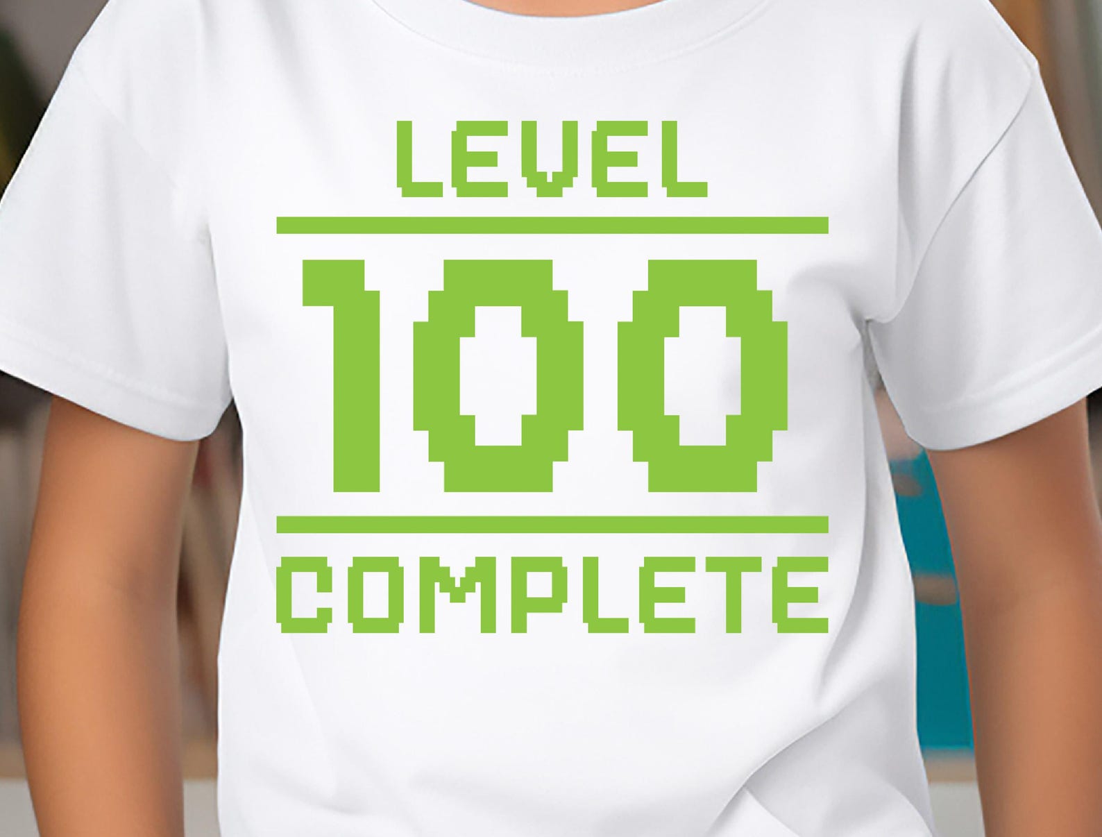 Level 100 Complete School SVG - 100th Day of School Video Gamer Svg ...