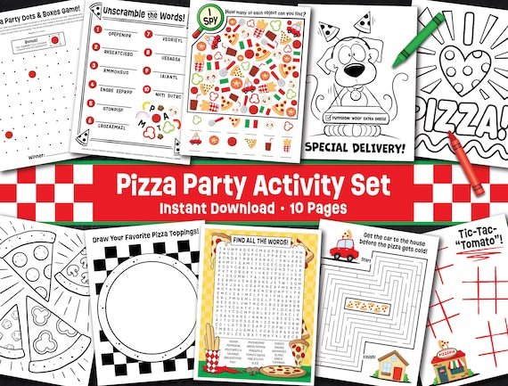 Pizza Mazes For Kids Pizza Maze Puzzles For Kids | Maze | Pinterest