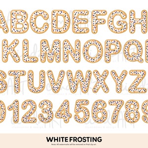 Halloween Cookie Clipart - Instant Download - Halloween Font ...