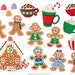 Cute Christmas Clip Art Commercial Use Christmas Clipart Bundle Holiday ...