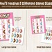 Donut Match Game - Instant Download - Donut Game - Donut Party - Donut ...