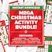 Printable Christmas Game Bundle - Christmas Party Games for Kids ...