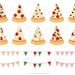 Pizza Party Commercial Use Clipart - Pizza Birthday & Baby Shower ...