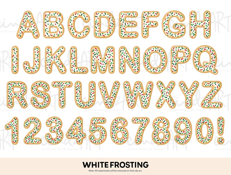 Christmas Cookie Clipart - Commercial Use - Christmas Clipart ...