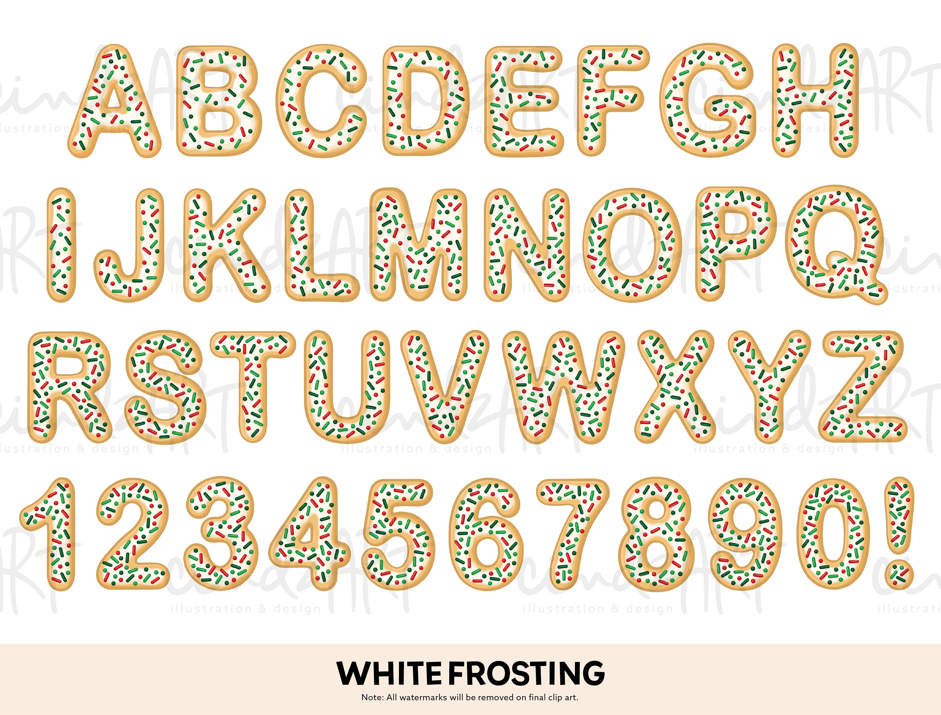 Christmas Cookie Clipart Commercial Use Christmas Clipart Christmas ...