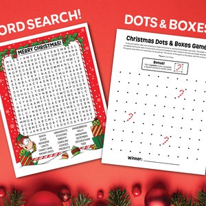 Printable Christmas Game Bundle - Christmas Party Games for Kids ...