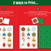 Christmas Memory Match Game - Instant Download - Fun Activity ...
