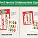 Holiday Donut Match Game - Instant Download - Donut Game - Donut Party ...