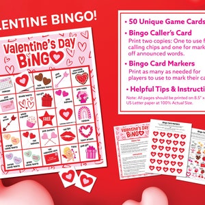 Printable Valentine's Day Activity Bundle - Valentine Party Kid Games ...