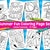 Cute Christmas Clip Art Commercial Use Christmas Clipart Bundle Holiday ...
