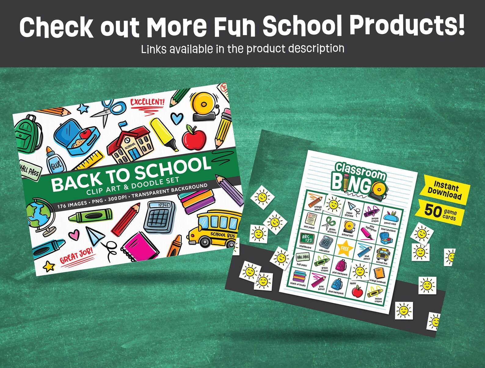 Classroom Memory Match Game Printable First Day of School - Etsy