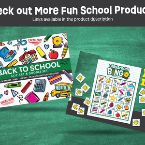 Classroom Memory Match Game Printable - First Day of School Kids ...