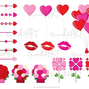 Cute Valentine's Day Clip Art - Valentine Clipart - Chocolate Candy ...
