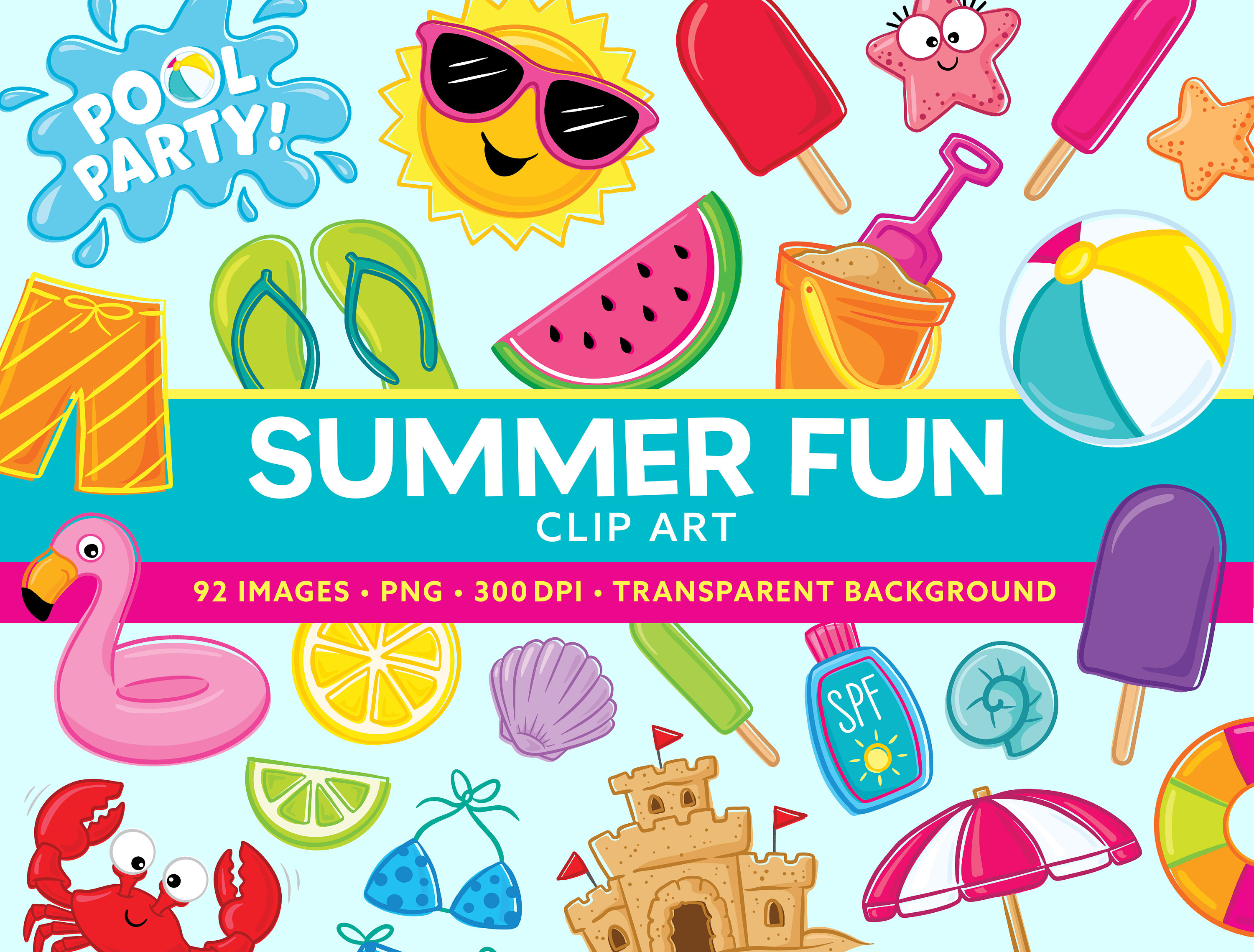 Summer Fun Clip Art