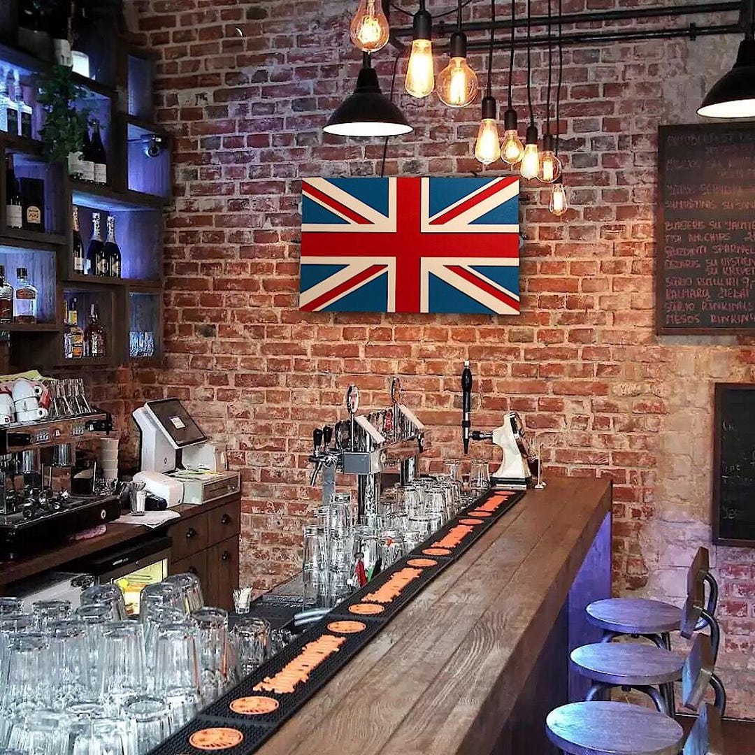 Wooden UK Flag / Wooden Union Jack - Handcrafted Masterpiece BIG Size ...