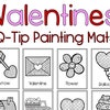 Valentines NO PREP Tangram Pattern Block Mats for February Preschool ...