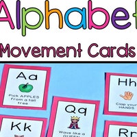 ABC Alphabet Hole Punch Cards - Etsy