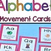 ABC Alphabet Movement Cards - Etsy