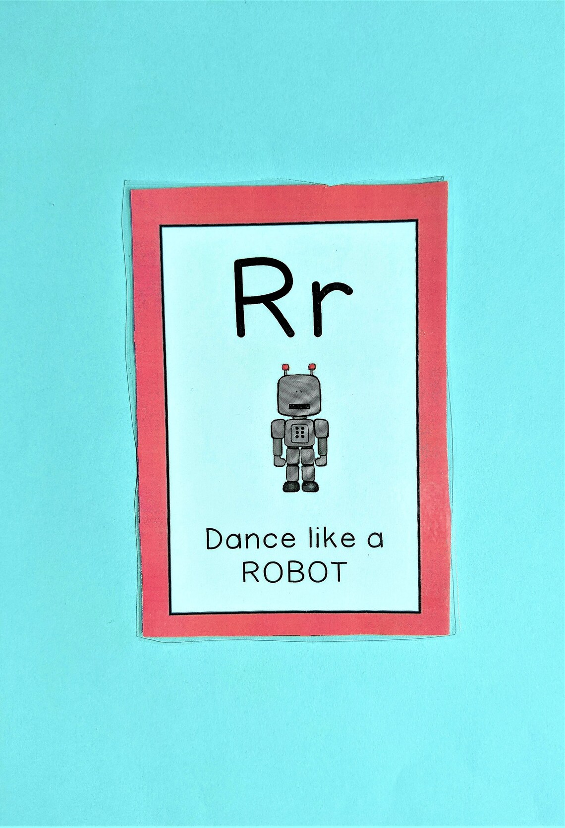 ABC Alphabet Movement Cards - Etsy