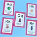 ABC Alphabet Movement Cards - Etsy