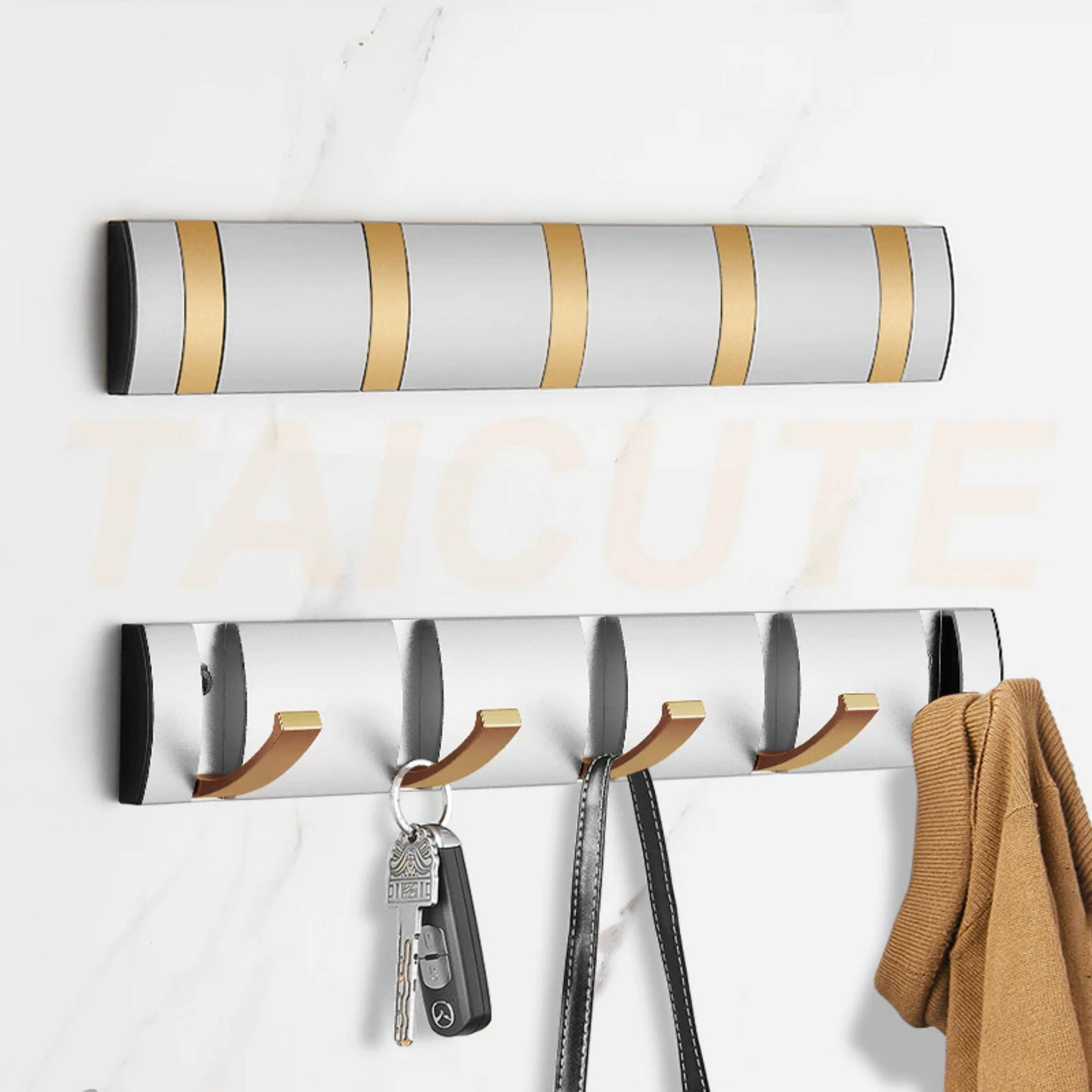 Foldable Wall Mounted 2ways Installation Entryway Rack - Etsy