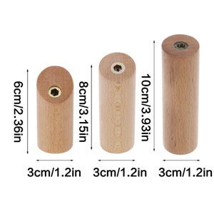 Walnut Floating Hook Beech Wooden Hook Decorative Handmade Coat Hook ...