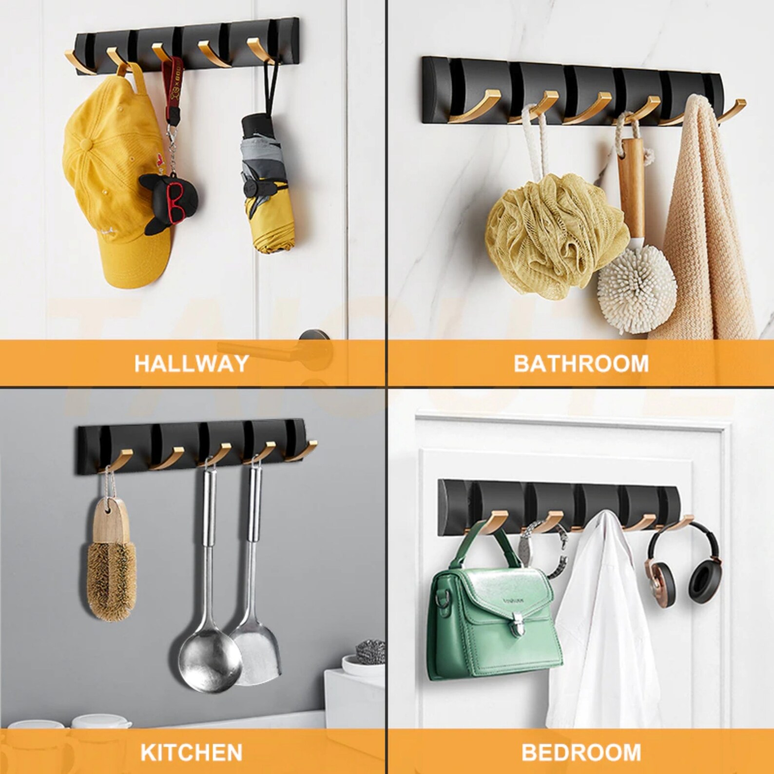 Foldable Wall Mounted 2ways Installation Entryway Rack - Etsy