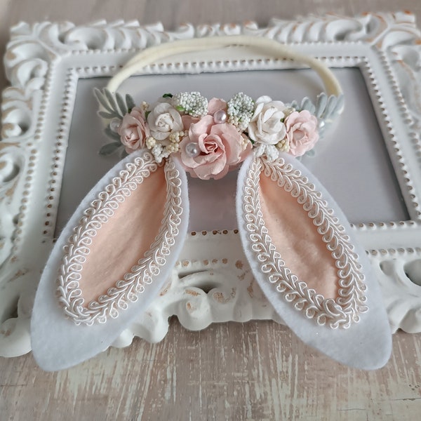 Bunny Ears Headband - Etsy