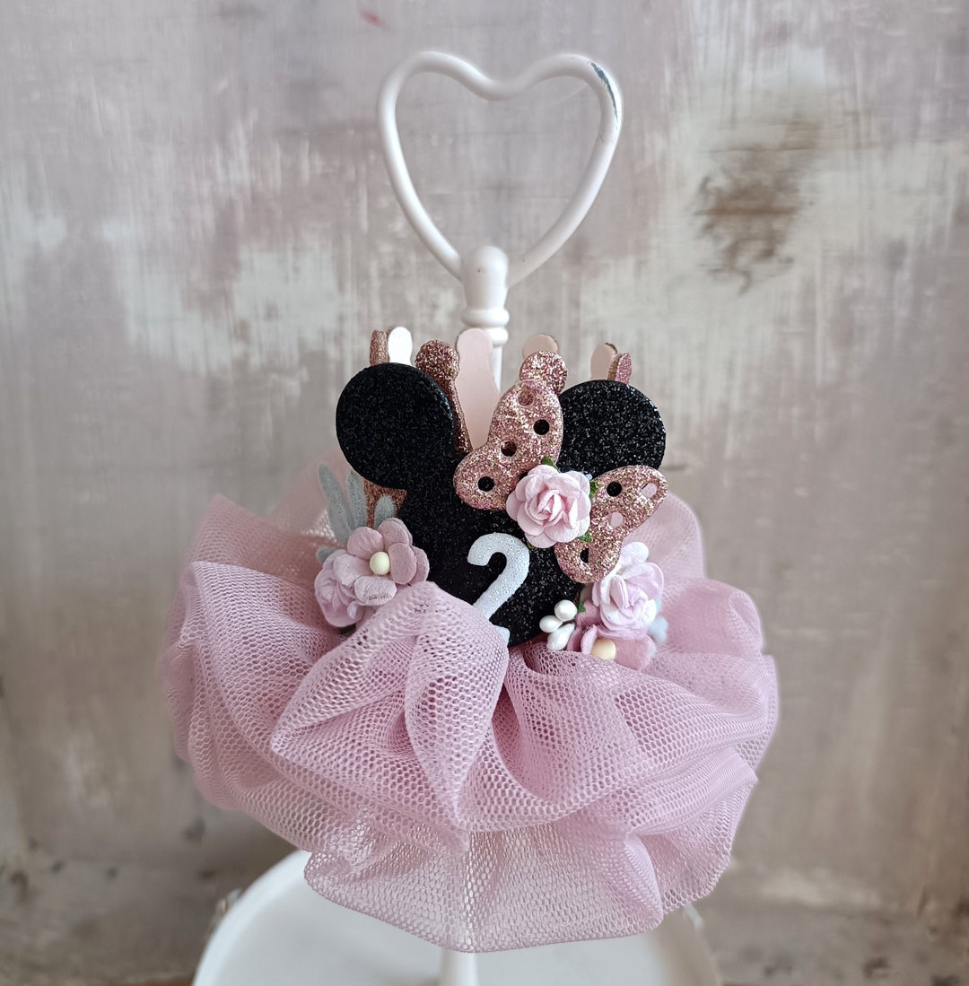 First Birthday Minnie Mouse Crown, Party Ideas, Newborn Session Girl ...