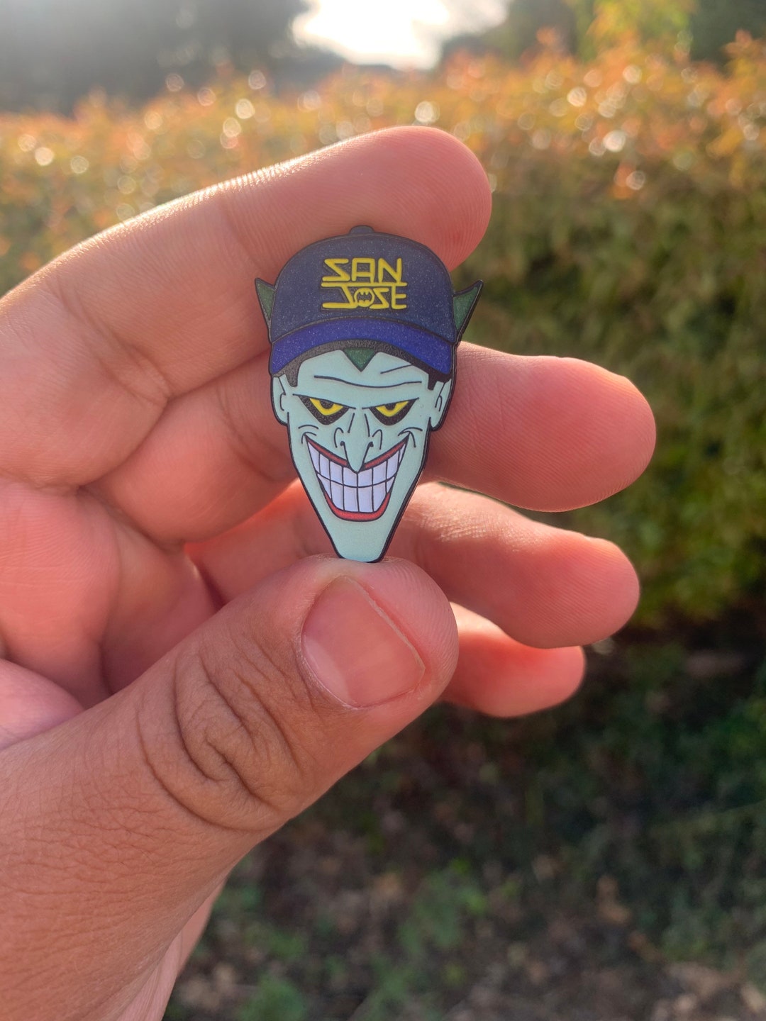 Joker Enamel Pin - Etsy