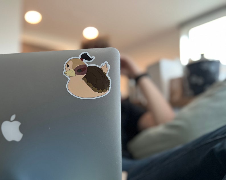 ATLA Turtle Duck Sticker | Vinyl Avatar the Last Airbender Stickers for ...