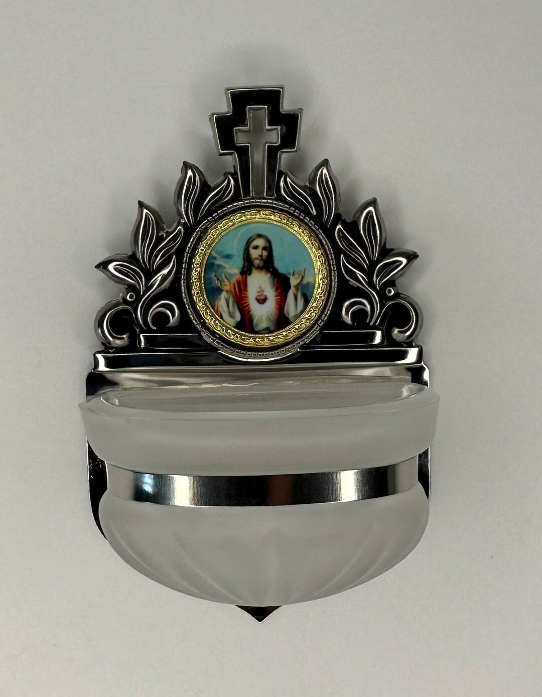 Holy Water Font-sacred Heart of Jesus - Etsy Canada