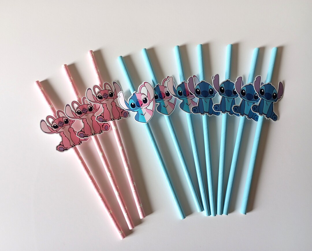 Stitch Paper Straws Set of 10/15 or 20 - Etsy