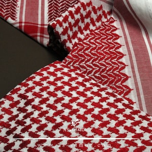 Very Rare Authentic Premium Dark Red and White Retro Style Saudi ...