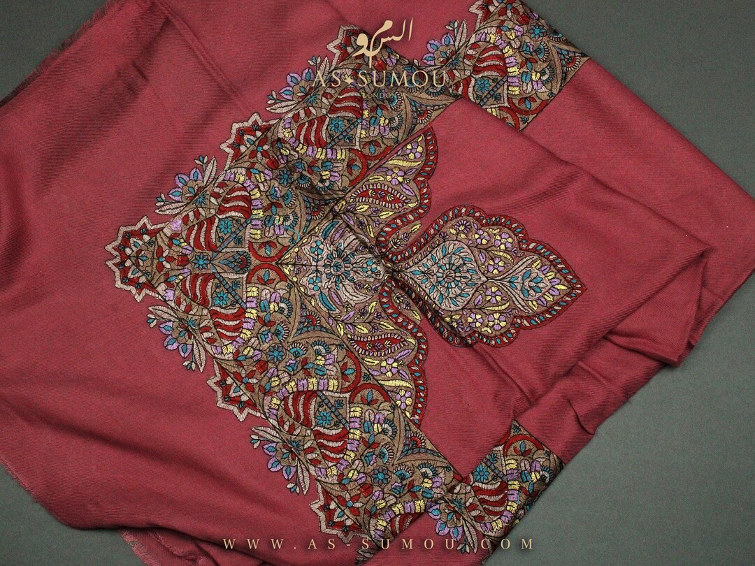 Traditional Omani Massar Embroidered Scarf Amazing Keffiyeh Imamah ...