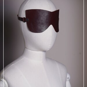 Patterns for Leather Blindfold Mask - PDF Leather Pattern - Bdsm Mask ...