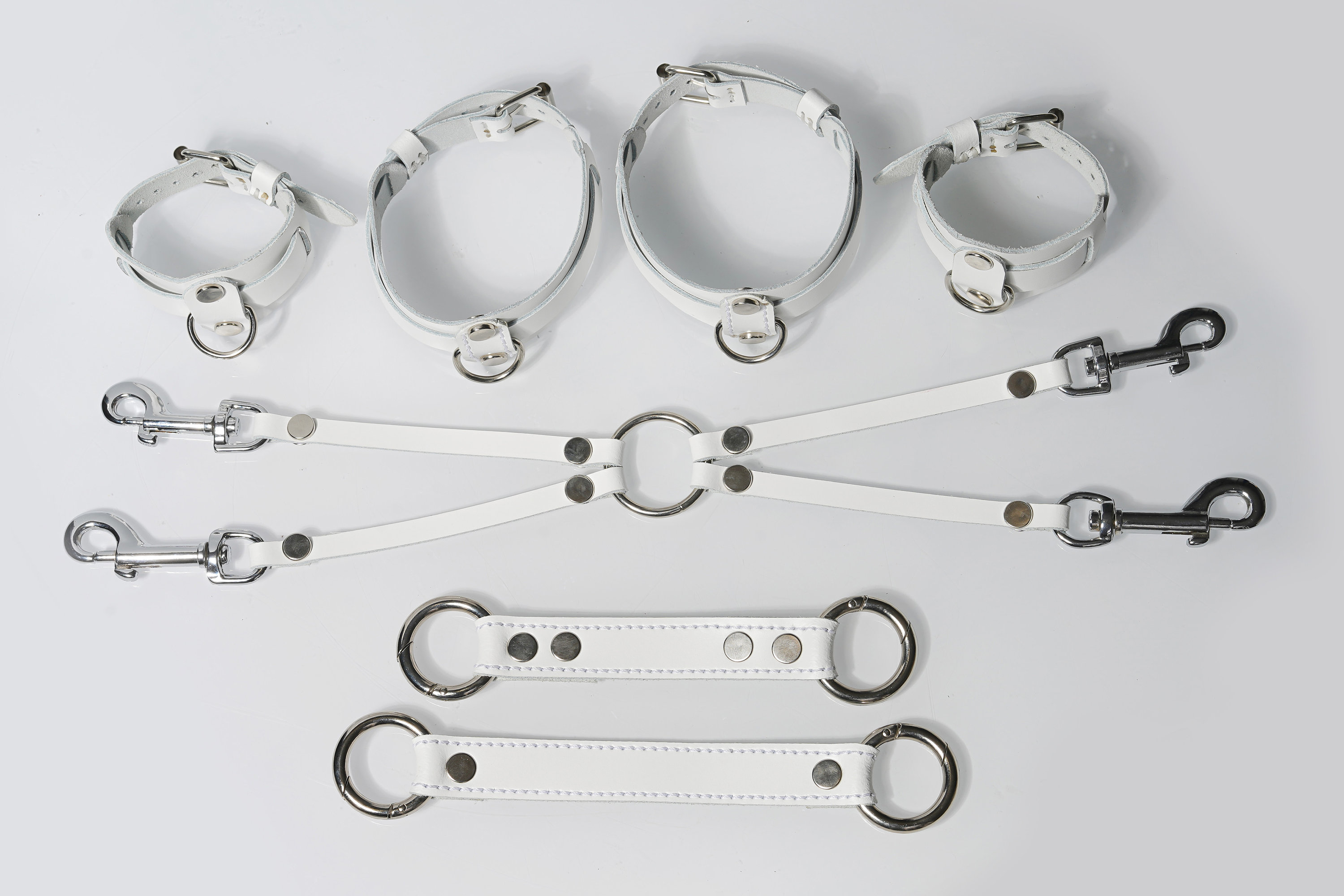 Patterns for Leather Handcuffs and Leg Cuffs Restraint Set - Etsy