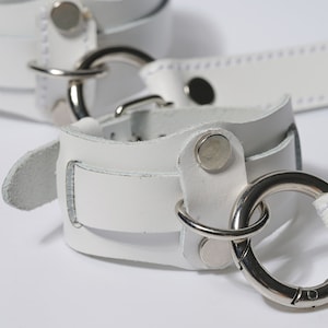 Patterns for Leather Handcuffs and Leg Cuffs Restraint Set - PDF Leather Pattern - Bdsm - Etsy