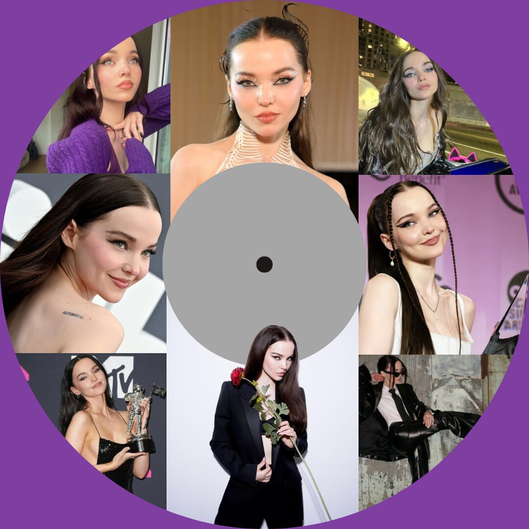 Dove Cameron Record Photo Collage Dove Cameron Wall Art Decoration - Etsy