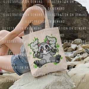 Stoned Raccoon Weed Smoking Animal, 420 Racoon PNG, Cannabis PNG ...