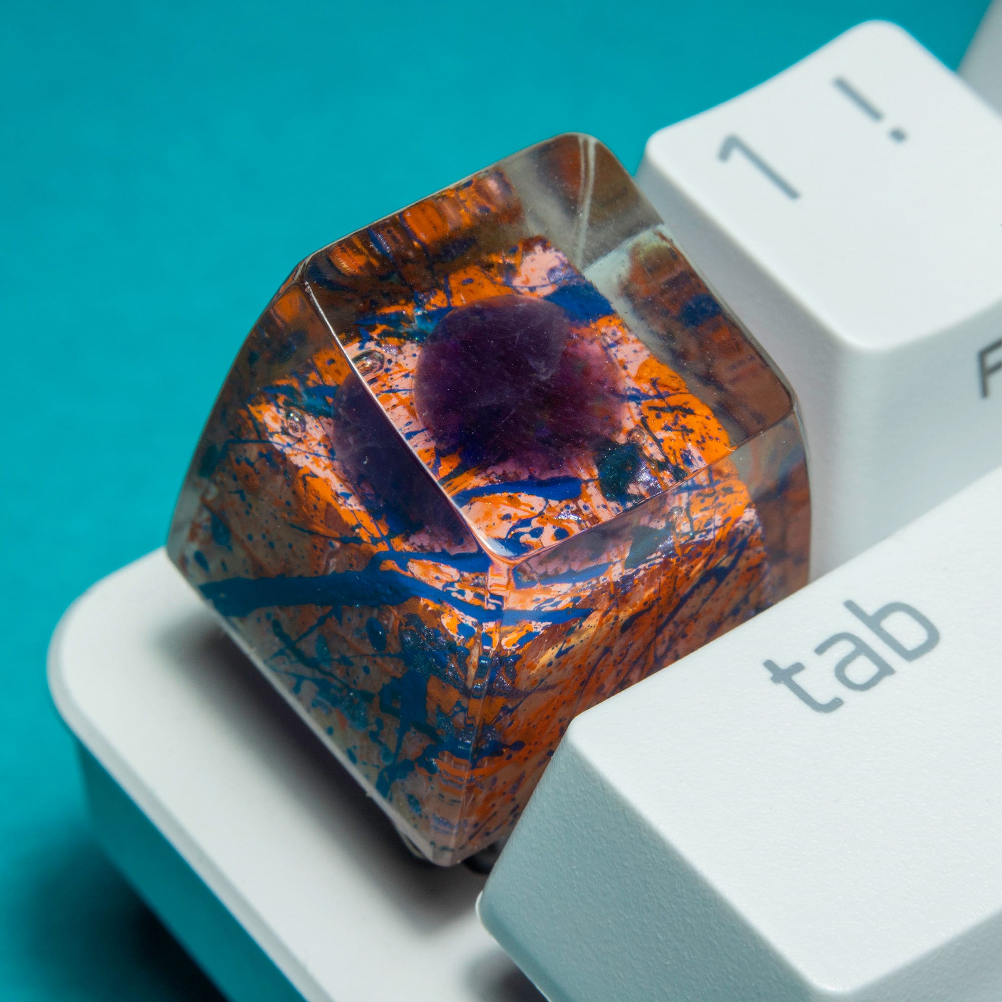 Artisan Keycap, Gemstone Keycap, Keycap, Handmade, SA Keycaps, Cherry ...