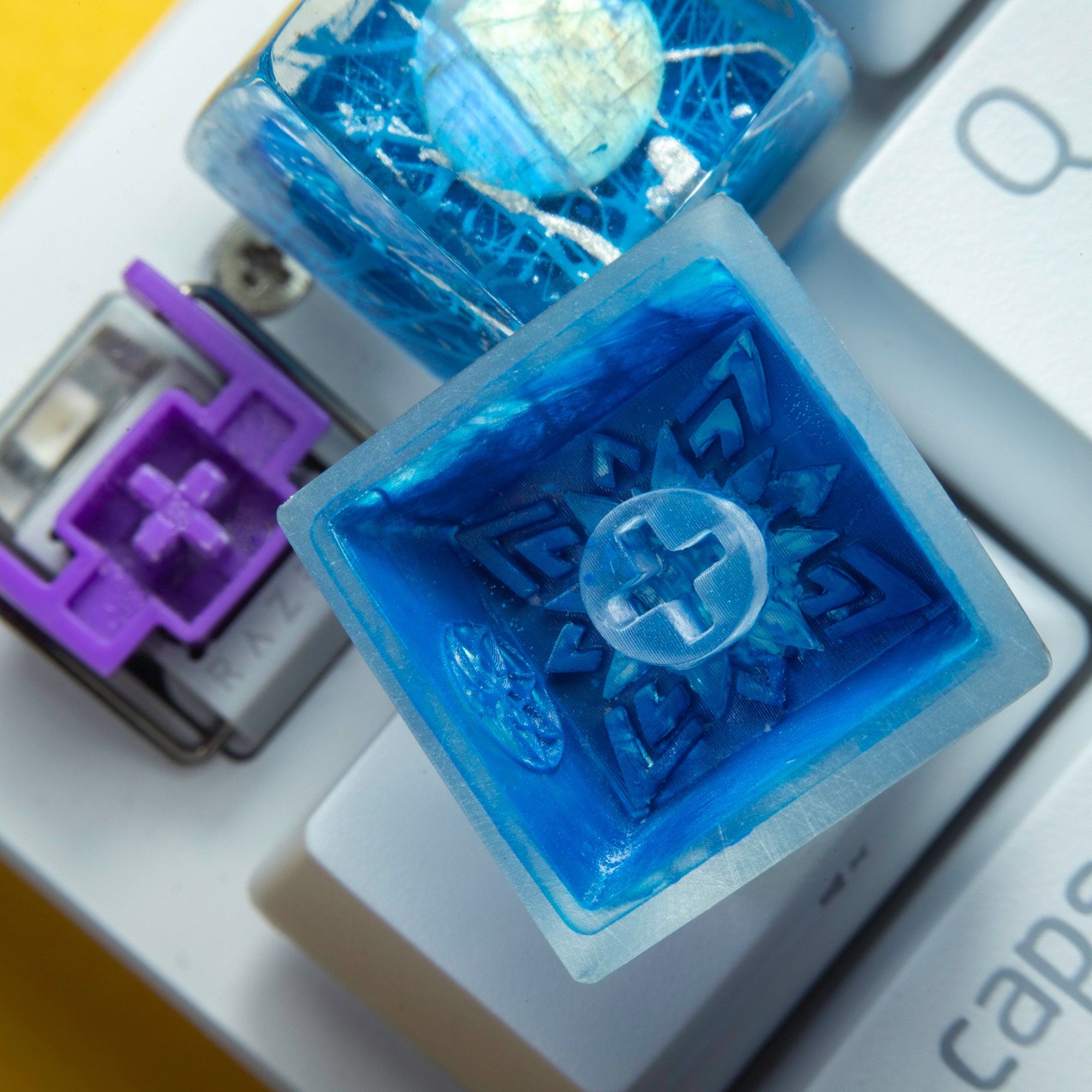 Artisan Keycap, Gemstone Keycap, Keycap, Handmade, SA Keycaps, Cherry ...