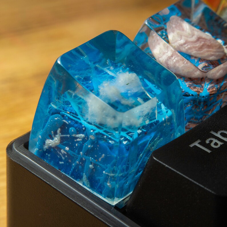 Artisan Keycap, Gemstone Keycap, Keycap, Handmade, SA Keycaps, Cherry ...