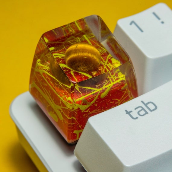 Artisan Keycap Gemstone Keycap Keycap Handmade SA Keycaps - Etsy