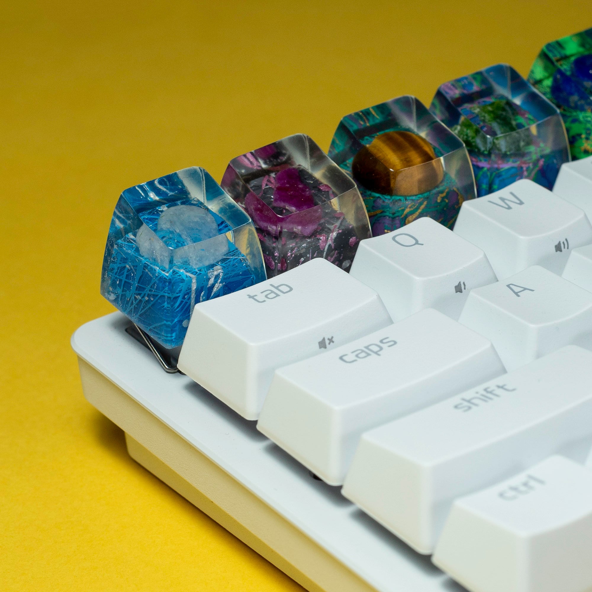 Artisan Keycap, Gemstone Keycap, Keycap, Handmade, SA Keycaps, Cherry ...