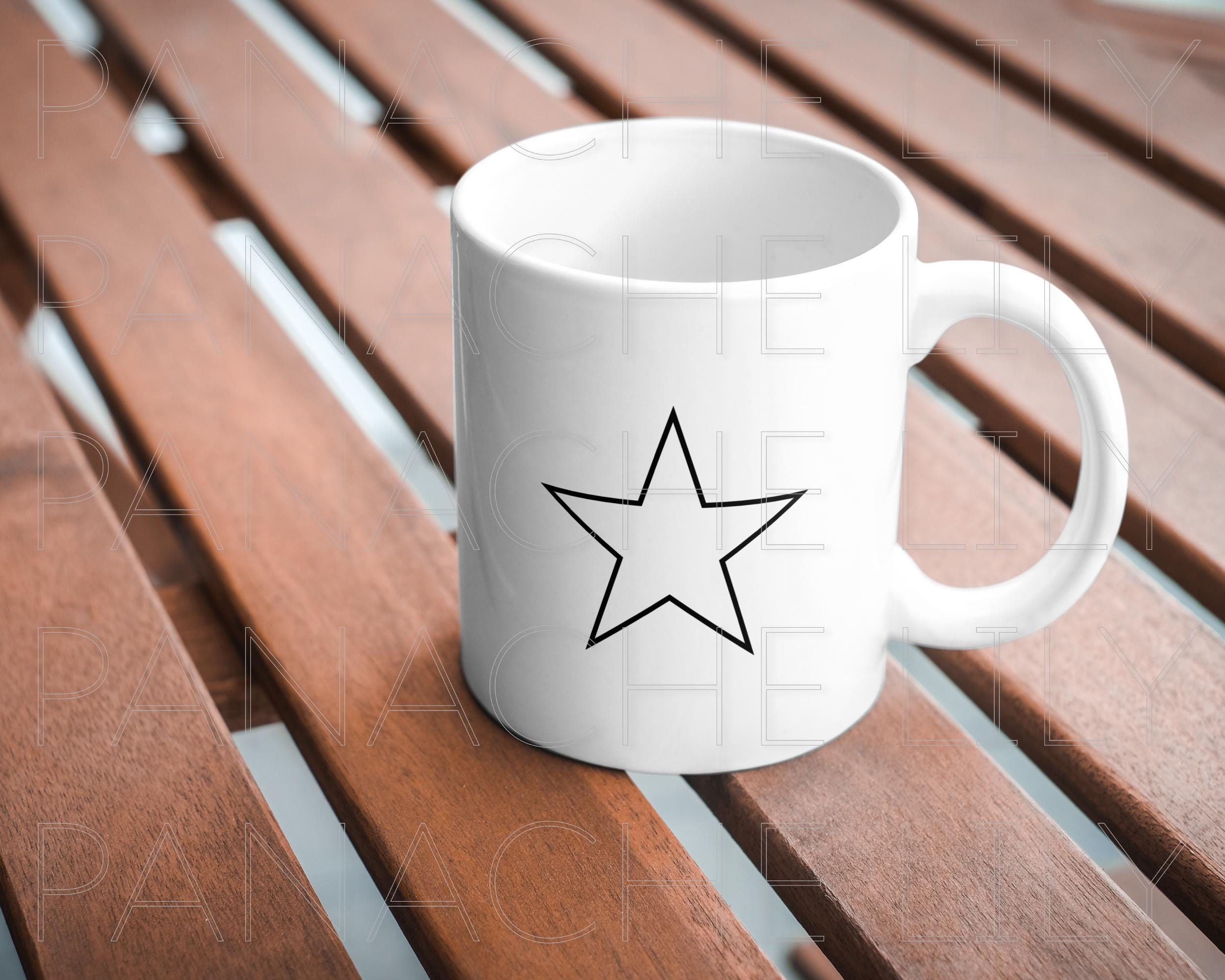 Star Shape SVG Cut File: Laser, Cricut, Embroidery (digital Download ...