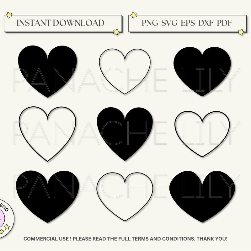 Heart Svg - Etsy