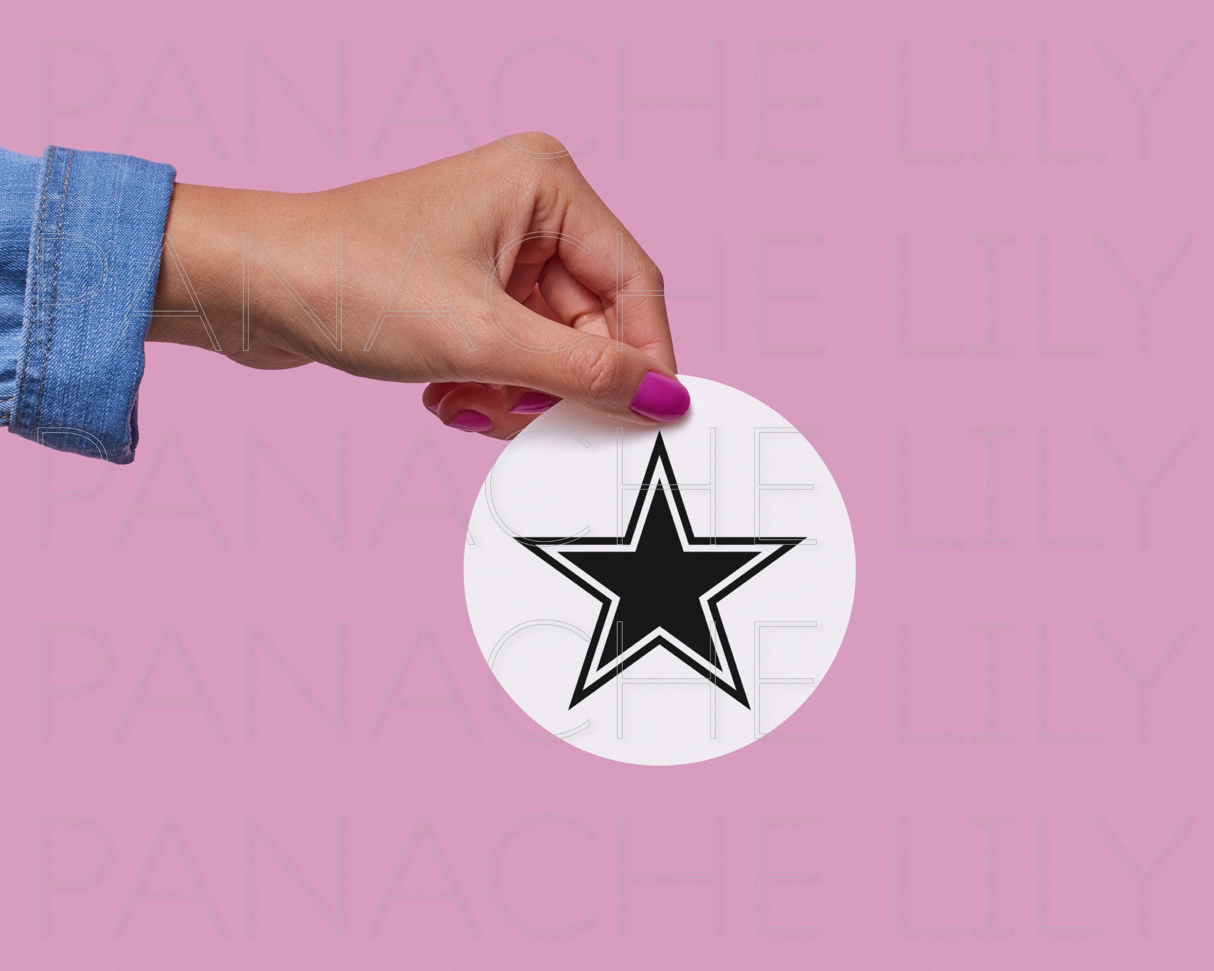 Star Shape SVG Cut File: Laser, Cricut, Embroidery (digital Download ...