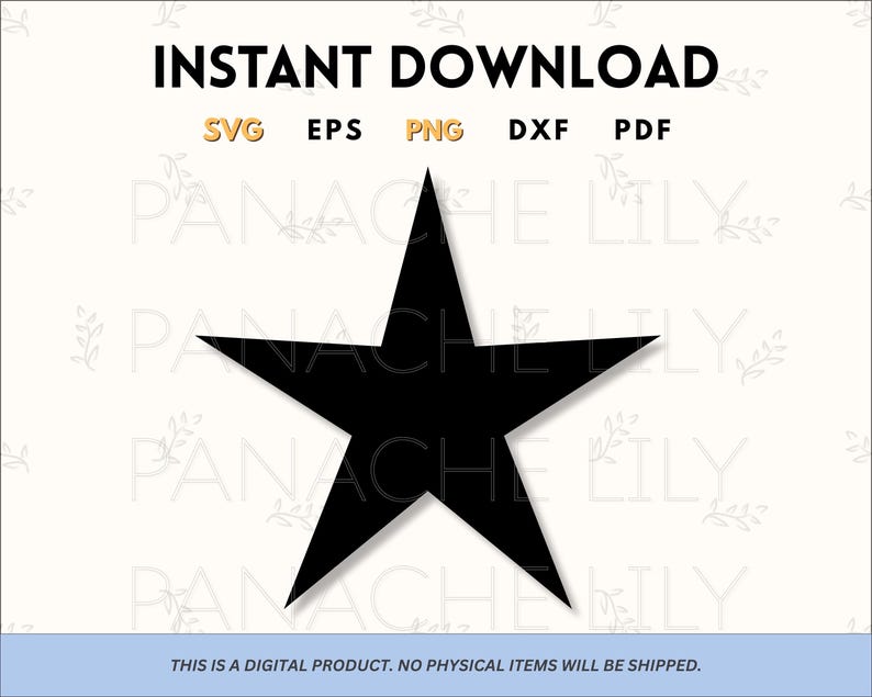 Star Outline SVG: Laser Cut, Vinyl Cut, Engraving (digital Download ...